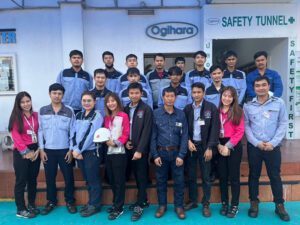 OGIHARA社での研修 - ลวดเชื่อม , ลวดเชื่อมคมตัด , ลวดเชื่อมเหล็กหล่อ , ลวดเชื่อมชุบแข็ง S AND V MARKETTING